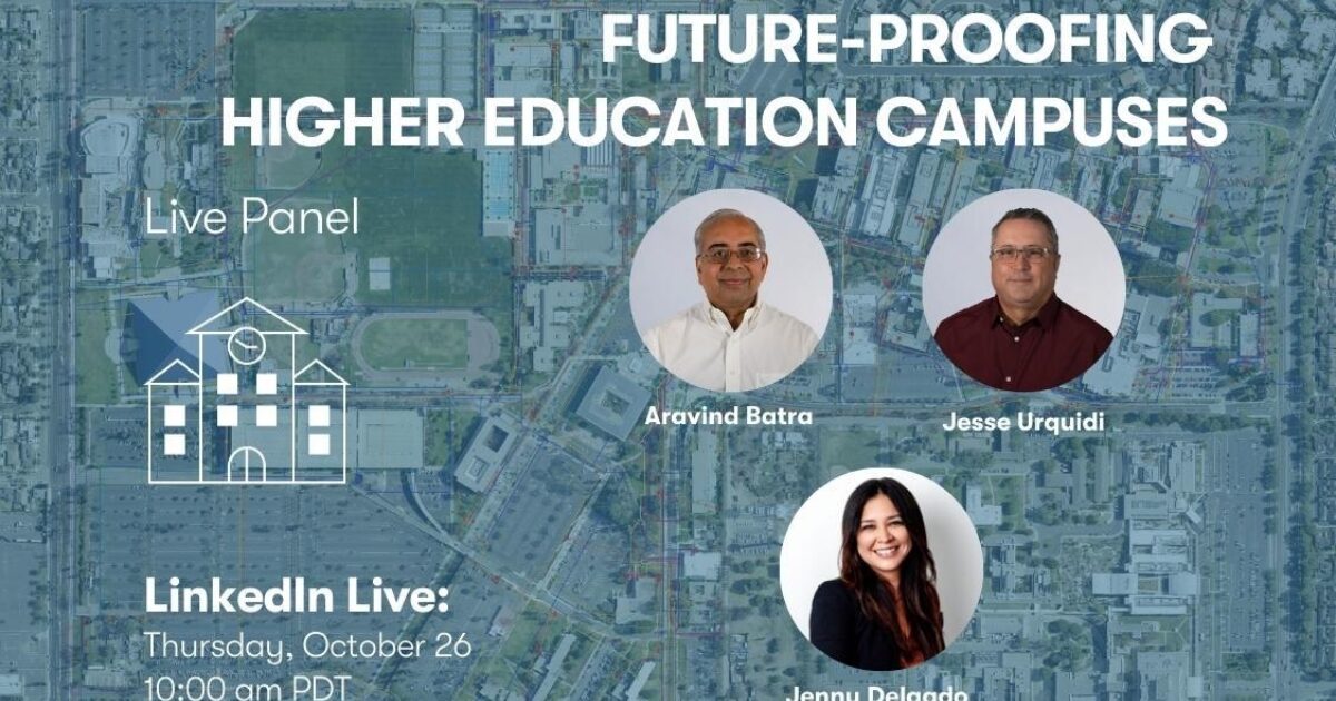 Live Panel: Future-Proofing Higher Education Campuses | P2S Inc.