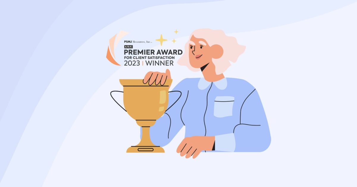 PSMJ 2023 Premier Award for Client Satisfaction | P2S